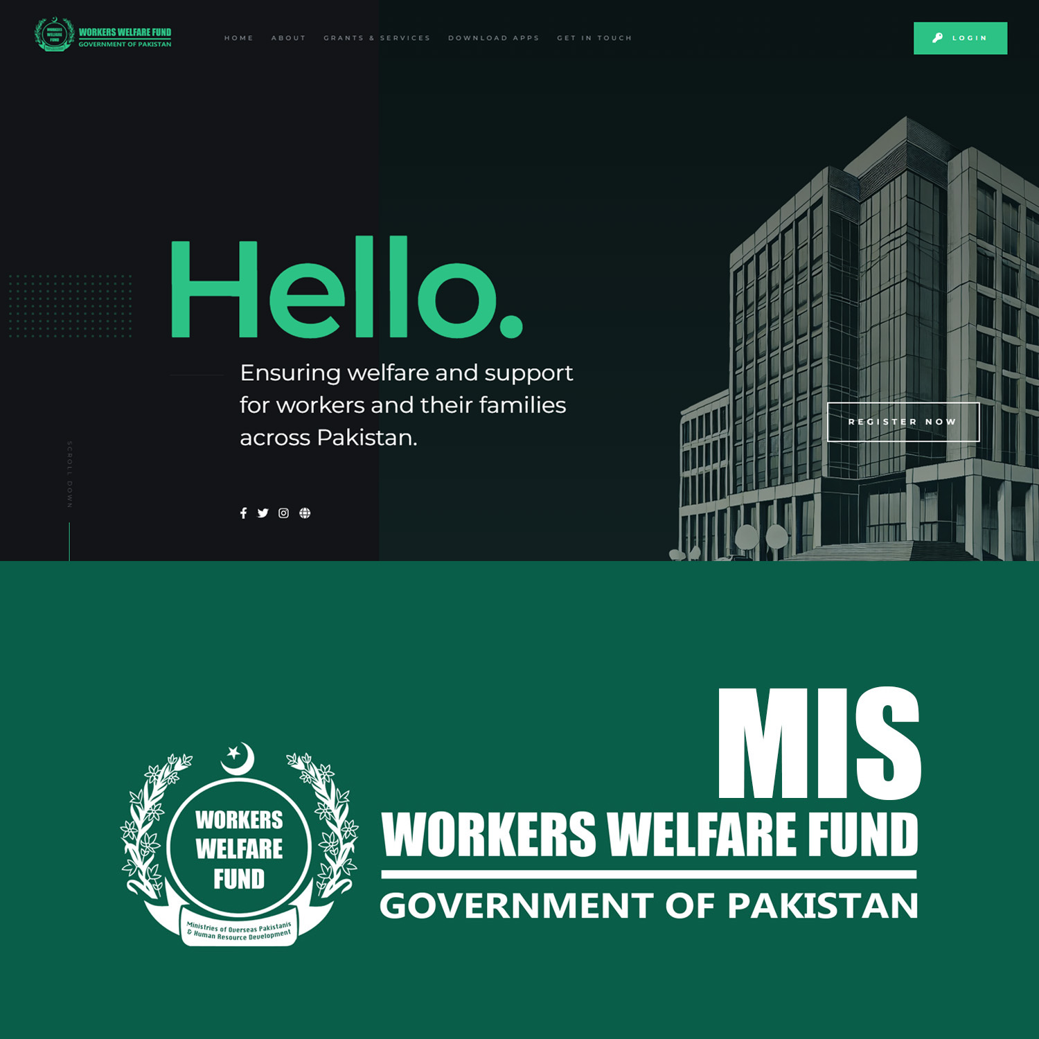 Login - Management Information System (MIS)